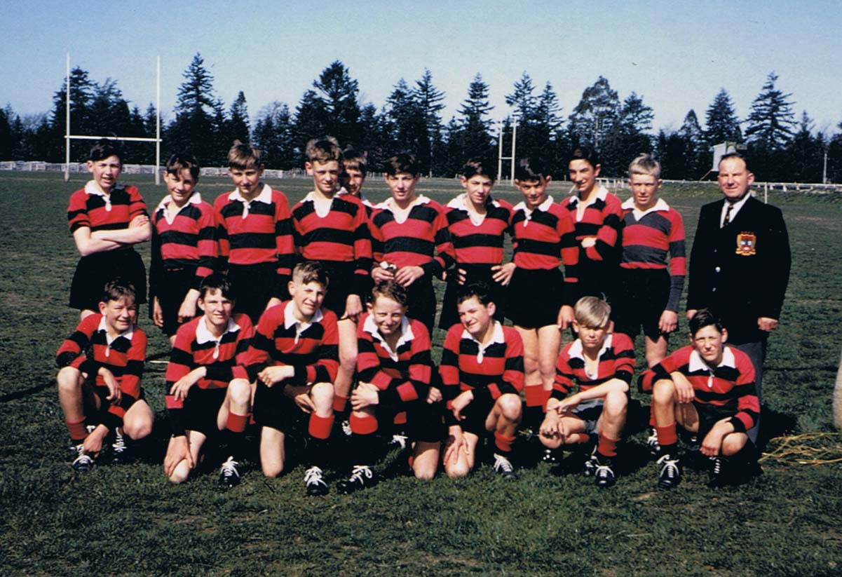 My 15 seconds of fame - fullback for a Canterbury rugby team - under 8 ...
